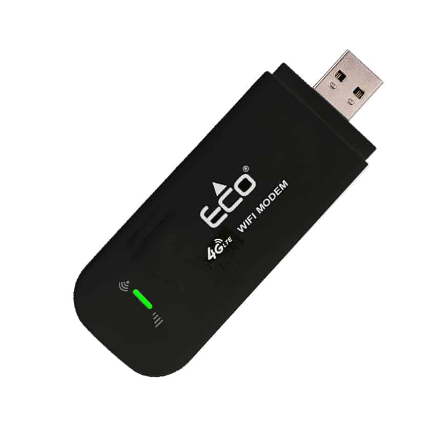 ראוטר מודם סלולרי Eco 150 4G LTE USB Wifi Hotspot